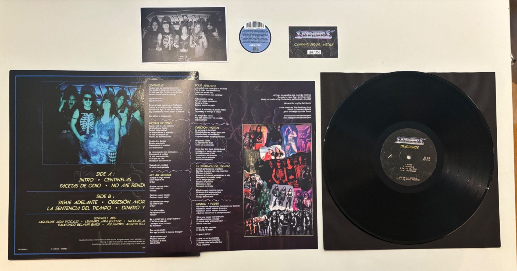 SENTINELS – Chile old School Heavy Metal LP ltd. ed. 250 (Neu (gemäss ...