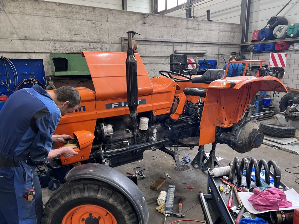 Fiat 550 Traktor Oldtimer, frisch ab MFK, Top! (Gebraucht) in ...