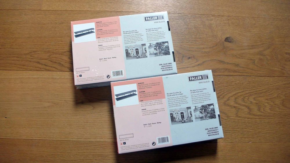 2x Faller H0 120181 - Bahnsteig - NEU/OVP | Kaufen auf Ricardo