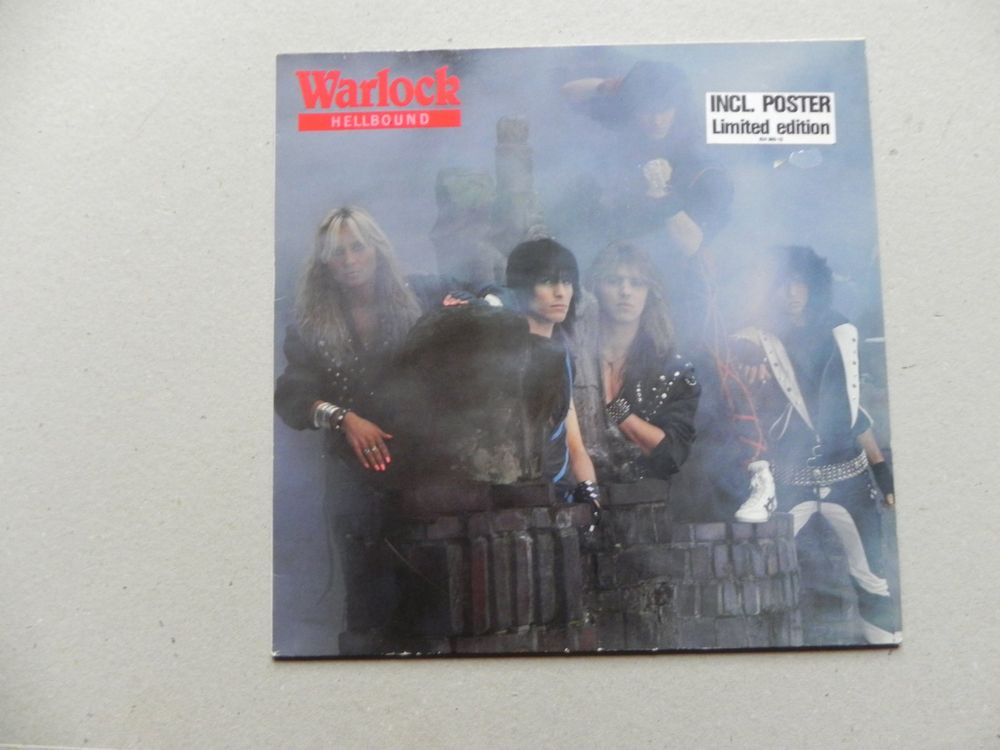 LP Deutschland Heavy Metal Band Warlock 1985 Hellbound (Gebraucht) in Siebnen für CHF 15 – mit ...