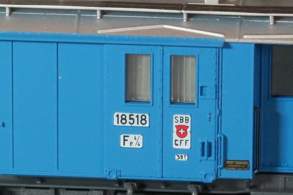 ROL114 SBB-CFF De 4/4 Arbeiter-Pullman Roco No 43631 | Kaufen auf Ricardo