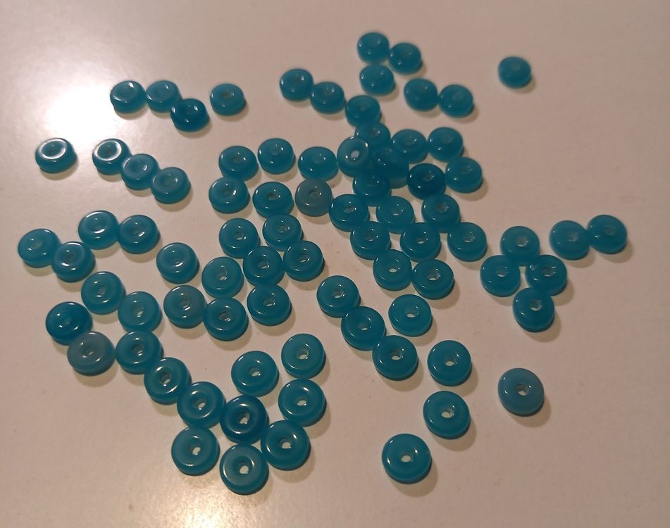 80 Stk.Agate Jade Tiger Auge Rondelle perle (Neu (gemäss Beschreibung)) in Zizers für CHF 6.5 ...