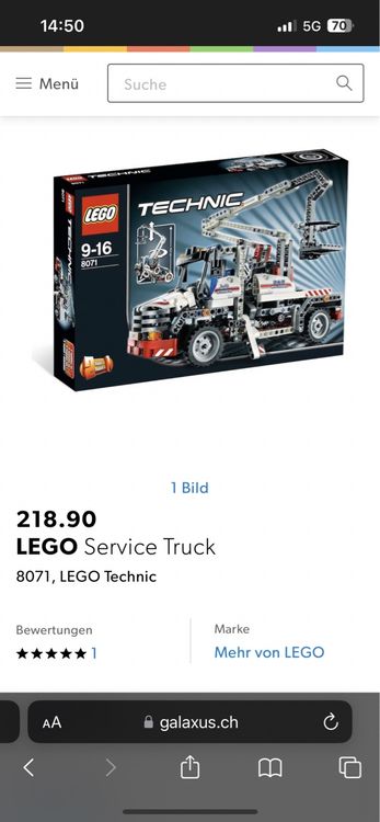 Lego Technic 8071 Service Truck | Kaufen auf Ricardo
