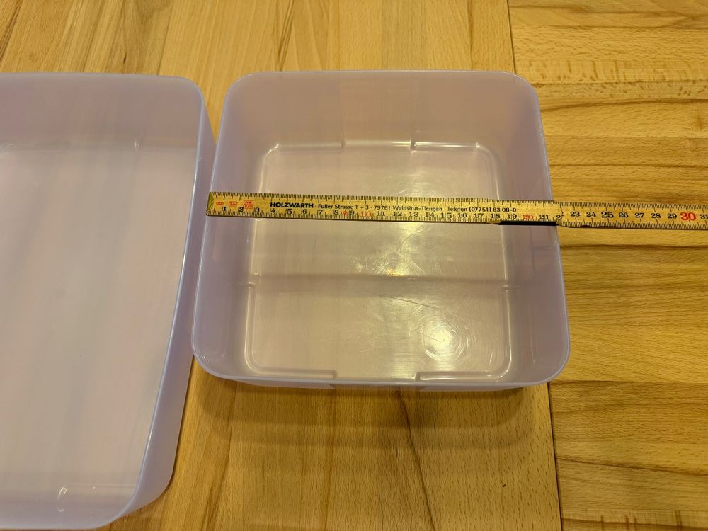 Tupperware Gefrier-/Vorratsbehälter mit Datumsangabe (Gebraucht) in ...