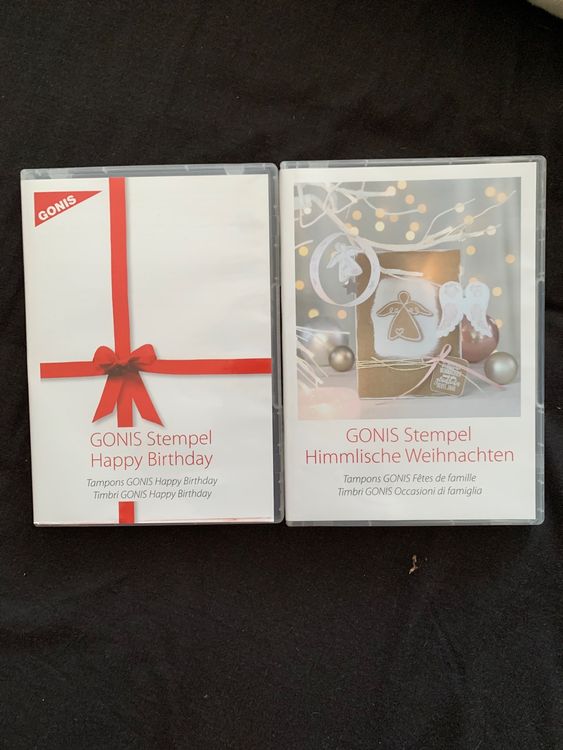 Gonis Stempel Happy Birthday und Himmlische Weihnachten (Gebraucht) in ...