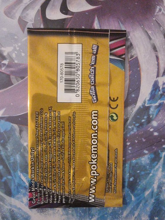 Pokemon Booster Mini Pack Mew, Mewtu Unified Minds (Neu und ...