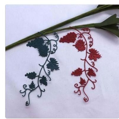 Neue Stanzschablone Rebe mit Trauben (Neu und originalverpackt) in ...