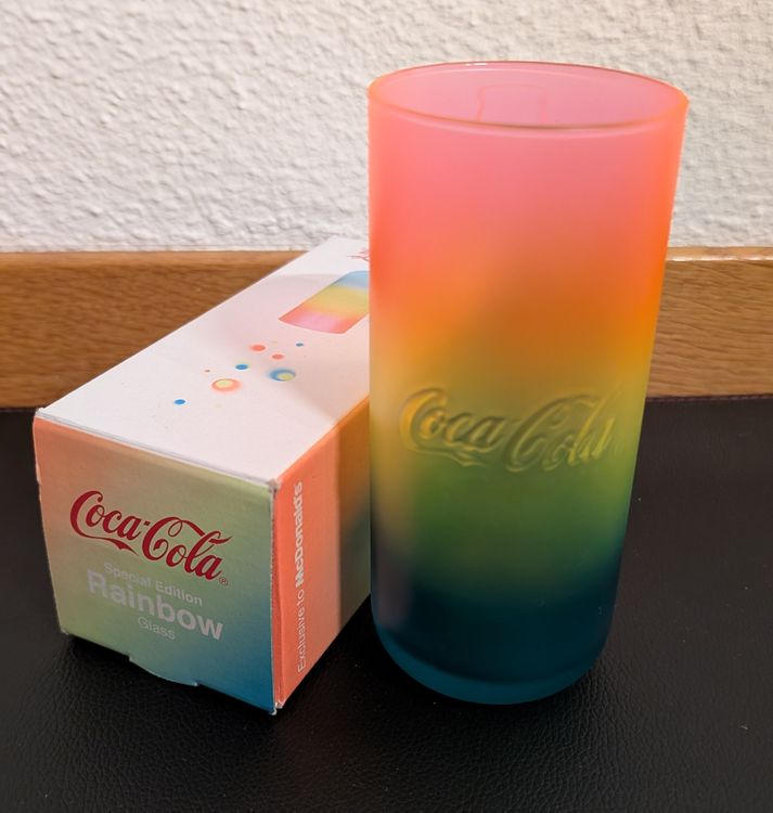 Stilvolle Regenbogen Glas Mc Donalds Ebenbild