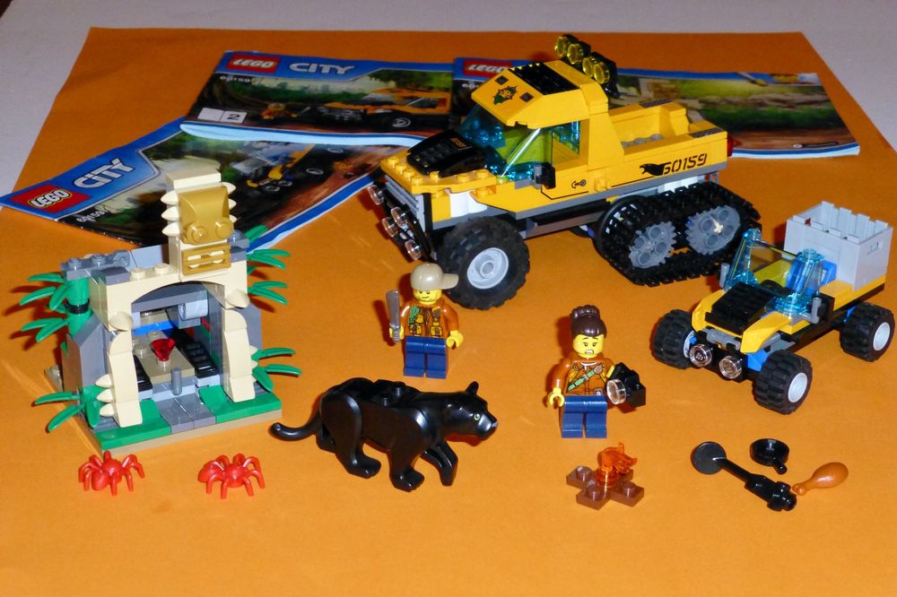 Lego / 60159 Mission mit dem Dschungel-Halbkettenfahrzeug (Gebraucht ...