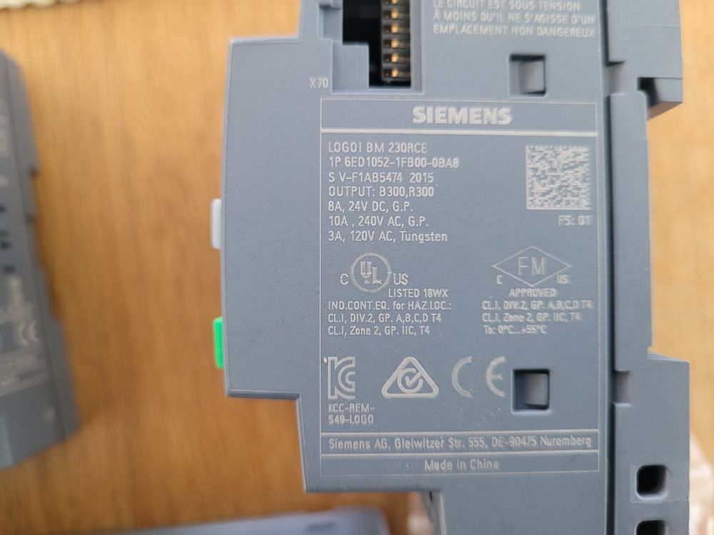 Siemens LOGO! mit Display (Gebraucht) in für CHF 106 – mit Lieferung ...