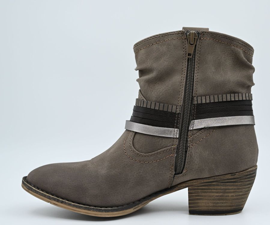 Braune Stiefeletten im Western-Stil, Grösse 37, Top Zustand (Gebraucht ...