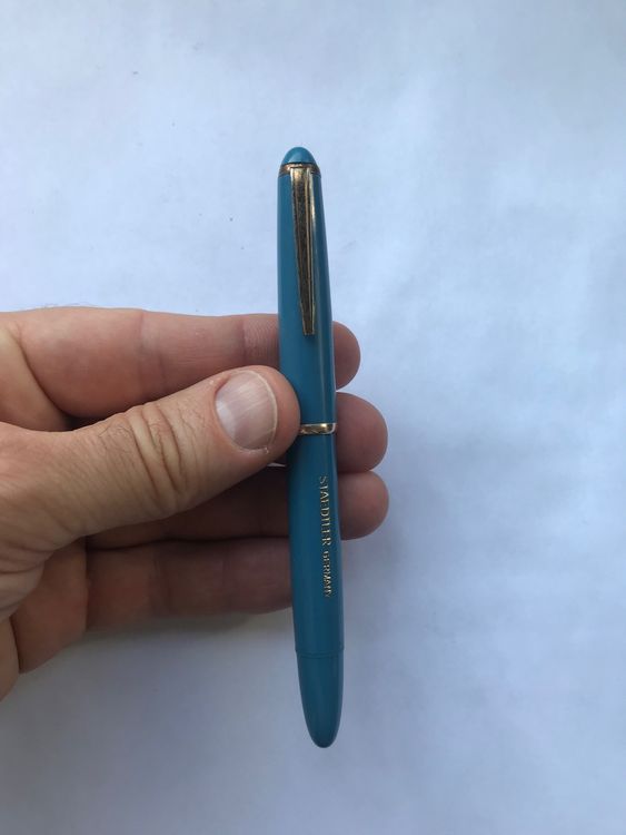 Vintage Staedtler Germany Füller - Blau | Kaufen auf Ricardo