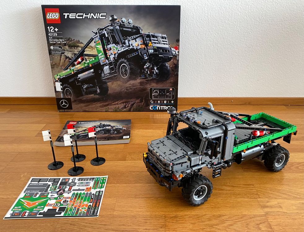 LEGO Technic 42129 4x4 Mercedes-Benz Zetros Trial Truck +OVP (Gebraucht ...