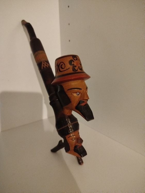 pipe en merisier deux têtes, 27 cm | Kaufen auf Ricardo