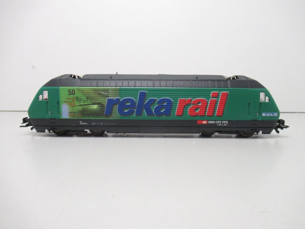 Roco 43970RK E-Lok Re 460 Reka Rail SBB CFF FFS Analog AC H0 (Gebraucht ...