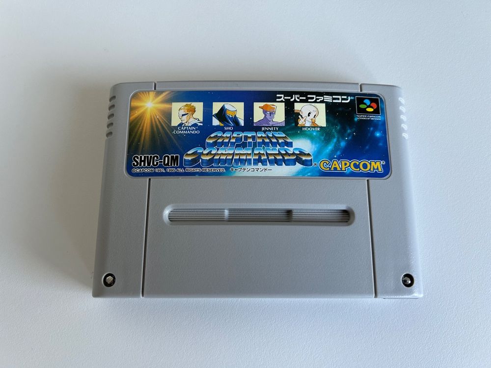 Captain Commando SNES Nintendo Super Famicom Spiel | Kaufen auf Ricardo