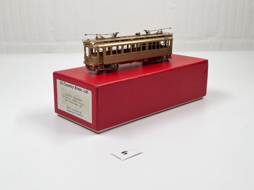 Hi-Country Brass: Pacific Electric, Messing Tram, OVP! (Gebraucht) in ...