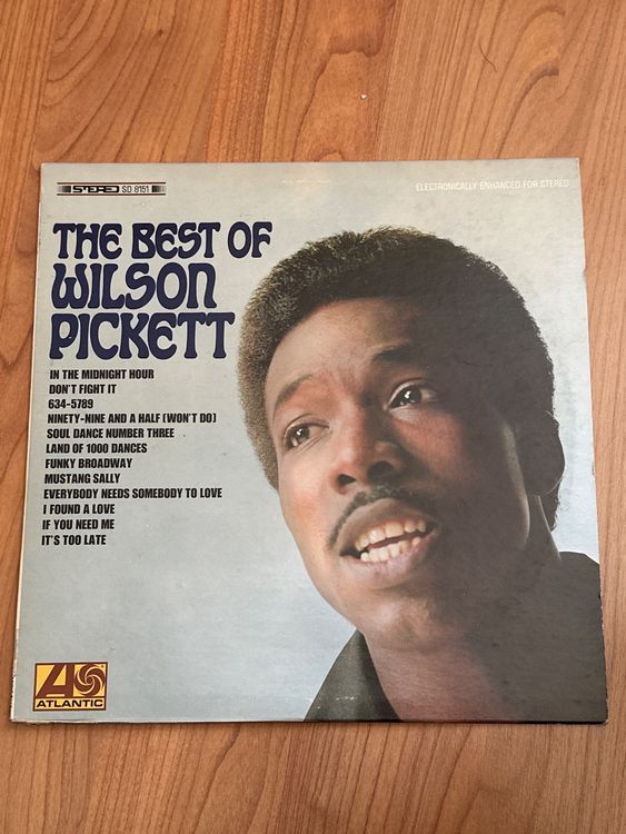 Wilson Pickett – The Best Of Wilson Pickett (LP US 1967) (Gebraucht) in Wabern für CHF 9 – mit ...