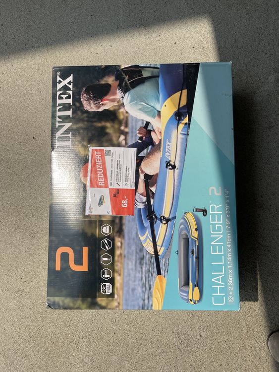 Intex Challenger 2 Schlauchboot - Perfekt für den Sommer! (Neu und ...