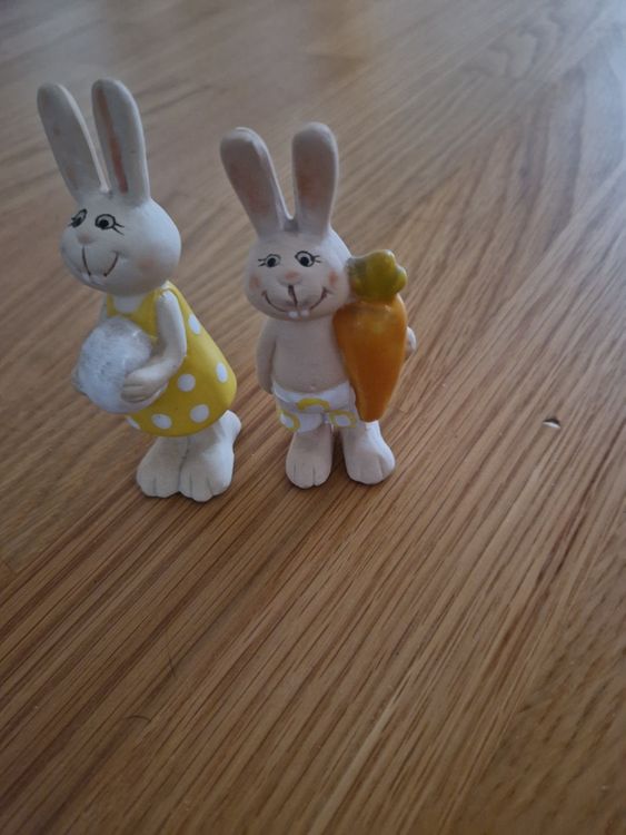 Süsse Osterhasen Deko Figuren Paar Frühling 🐰🐰 günstig ... | Kaufen auf ... Süsse Osterhasen Deko Figuren Paar Frühling 🐰🐰 günstig ... | Kaufen auf ...
