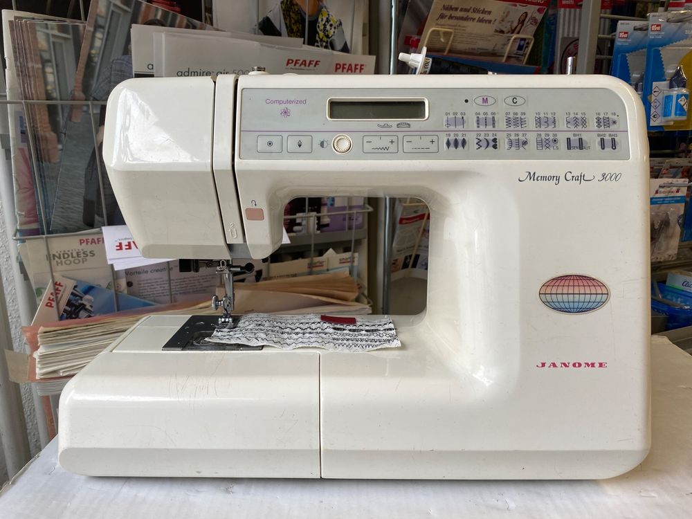 Nähmaschine Janome Memory Craft, ab Fr. 1.-- (Defekt) in Olten für CHF ...