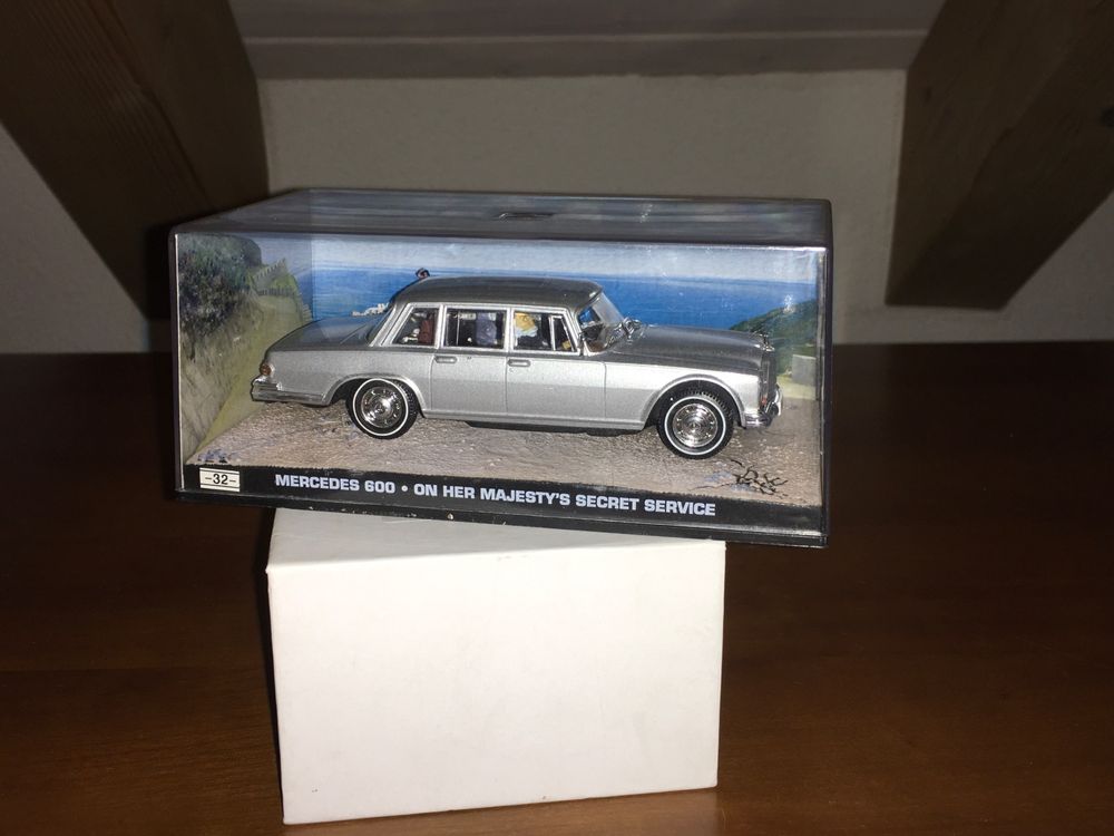 Mercedes 600 1/43 on her majesty‘s secret service 007 Bond (Neu (gemäss ...