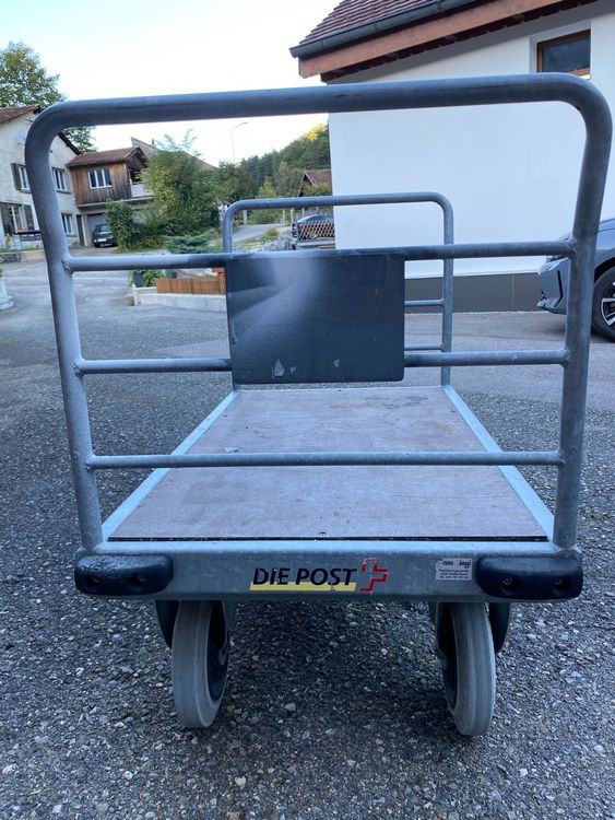 Chariot de transport robuste de La Poste. Charge max. 600kg (Gebraucht ...