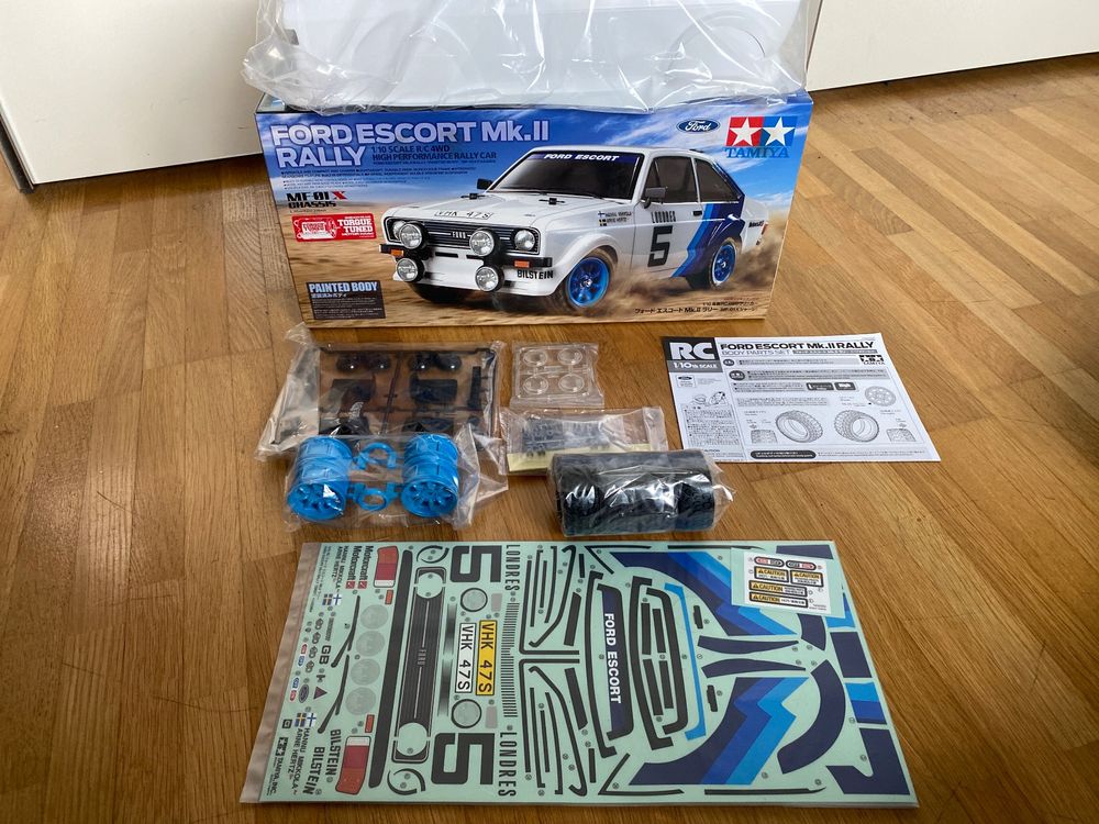 Tamiya Karosserie Ford Escort Mk.2 Rally (Neu (gemäss Beschreibung)) in ...