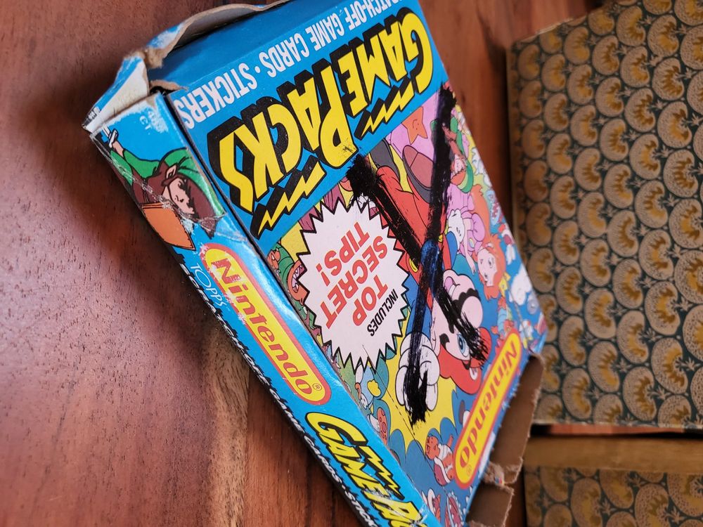 TRADING CARDS NINTENDO GAME PACKS (Gebraucht) in Schönenberg ZH für CHF ...