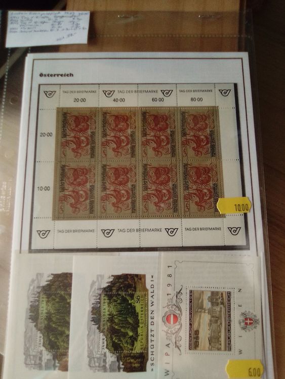 Austria postfrisch Blocs 1981-92, Tag der Briefmarke | Kaufen auf Ricardo