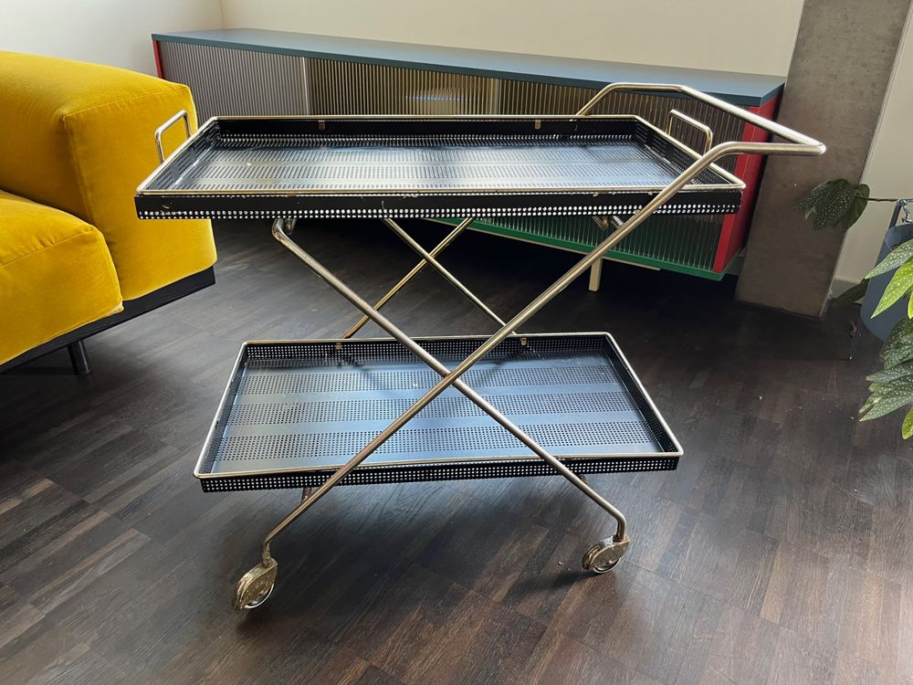 Vintage Barwagen Bartrolley Servierwagen 50er 60er (Gebraucht) in ...