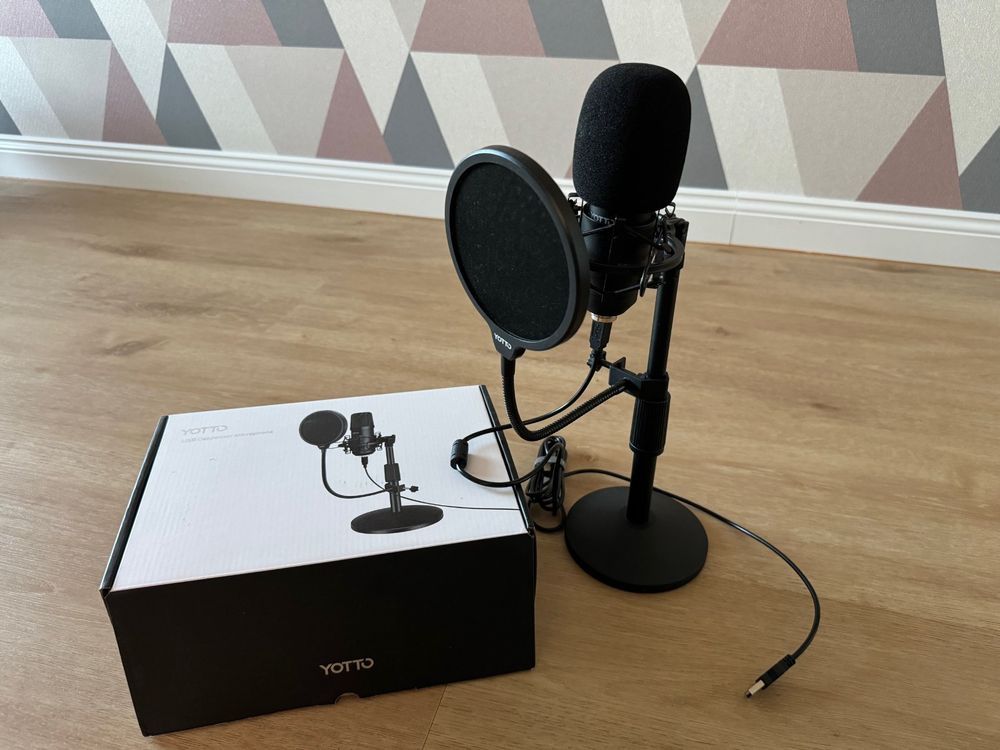 YOTTO Professioneller USB Kondensator Mikrofon | Kaufen auf Ricardo