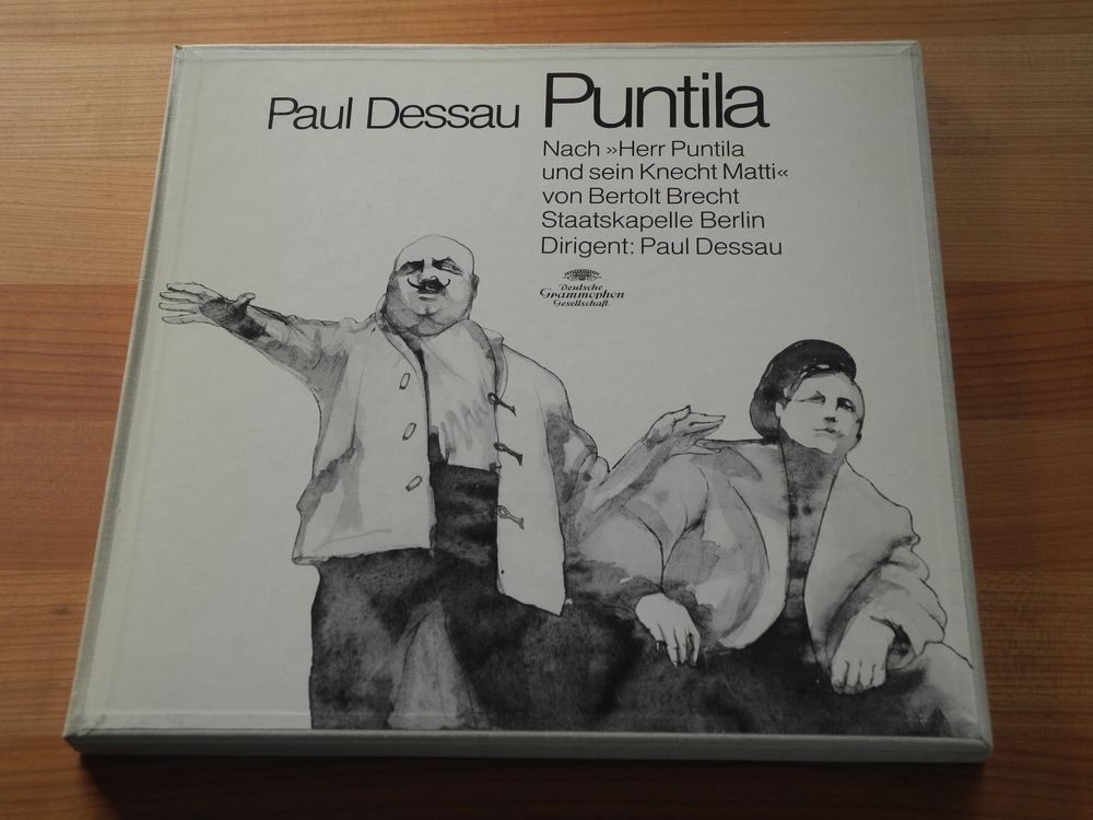 Paul DESSAU / B. BRECHT: PUNTILA - DGG 2 LP BOX | Kaufen auf Ricardo