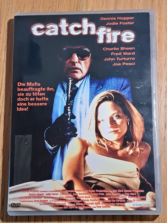 DVD Catchfire (Backtrack ) mit Jodie Foster & Dennis Hopper (Gebraucht ...