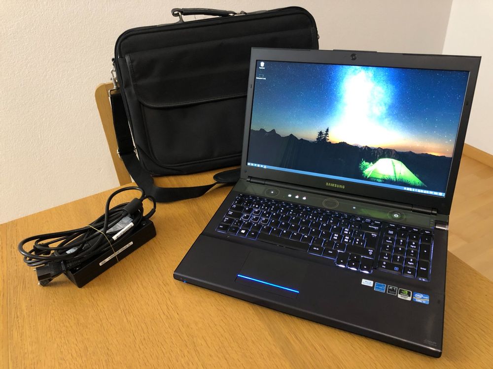 Riesiges Samsung Gaming-Notebook 700G7C in super Zustand (Gebraucht) in ...