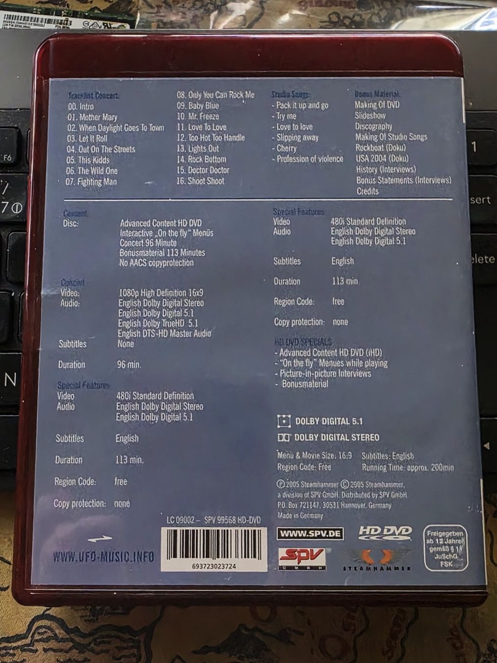 🎬UFO - Showtime (2005) - HD-DVD (D'occasion) à Semsales pour CHF 20 ...