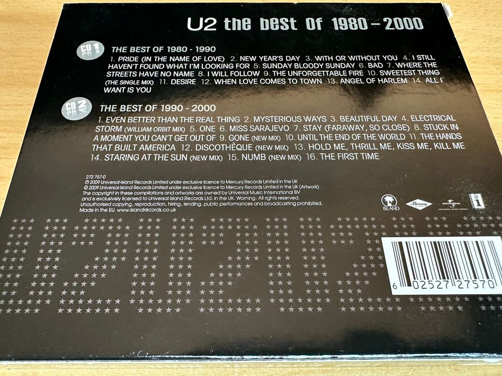 U2 – The Best Of 1980-2000 - 2 CD (Gebraucht) in für CHF 9.5 – mit Lieferung auf Ricardo kaufen