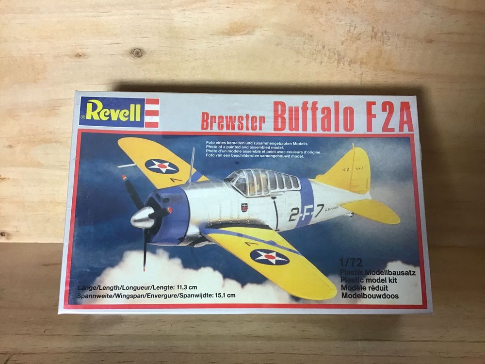 Modellbausatz Revell Flugzeug Brewster Buffalo F2A 1:72 (Gebraucht) in Hombrechtikon für CHF 18 ...