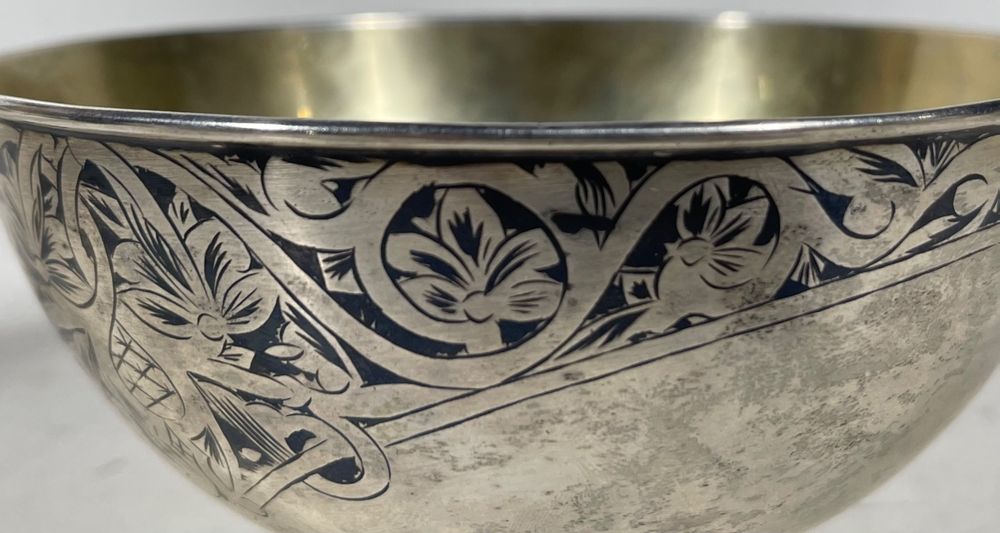 Antike 875 Russische Silber Schale mit Verzierung (156 Gram) (Gebraucht) in Root für CHF 105 ...