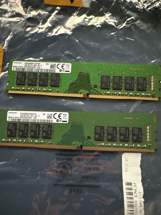 Samsung RAM 32GB (2x16GB) DDR4 PC4-2400T (Gebraucht) in Obfelden für ...