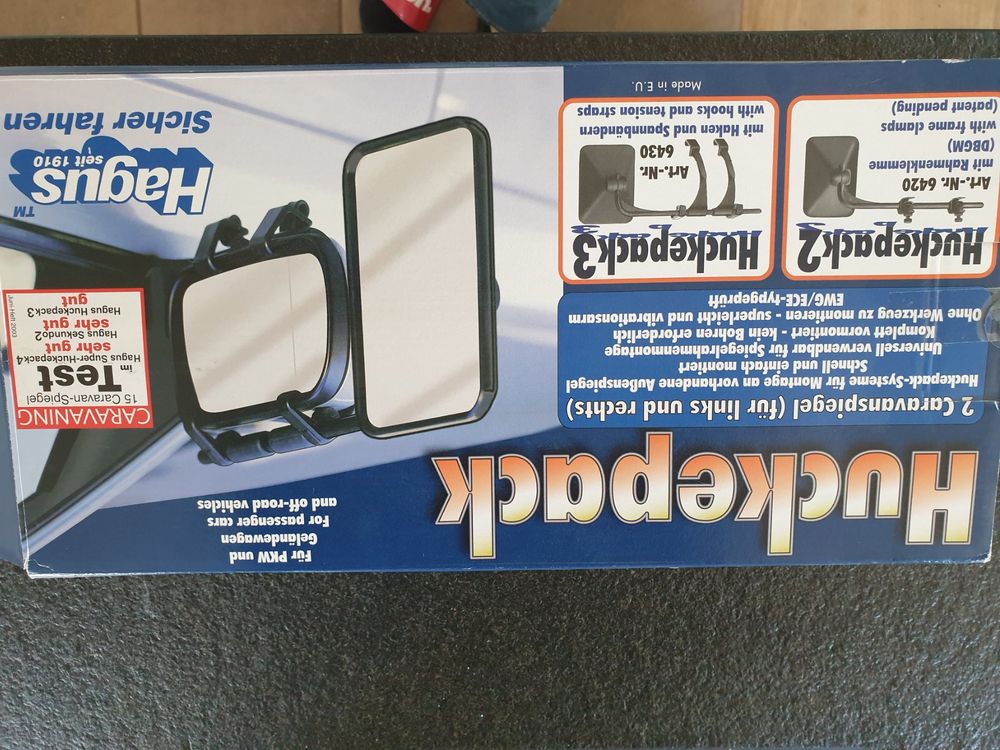 Caravanspiegel Huckepack 3 (Neu und originalverpackt) in Rothrist für ...
