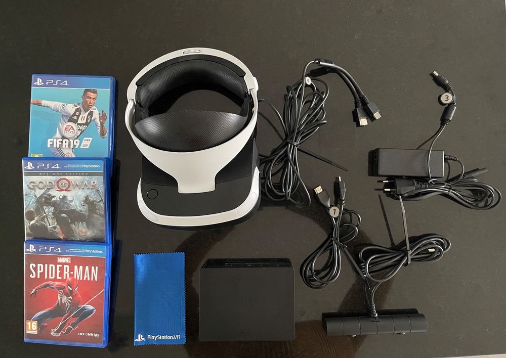 Sony PS4 (1 TB) mit VR Komplett-Set | Kaufen auf Ricardo