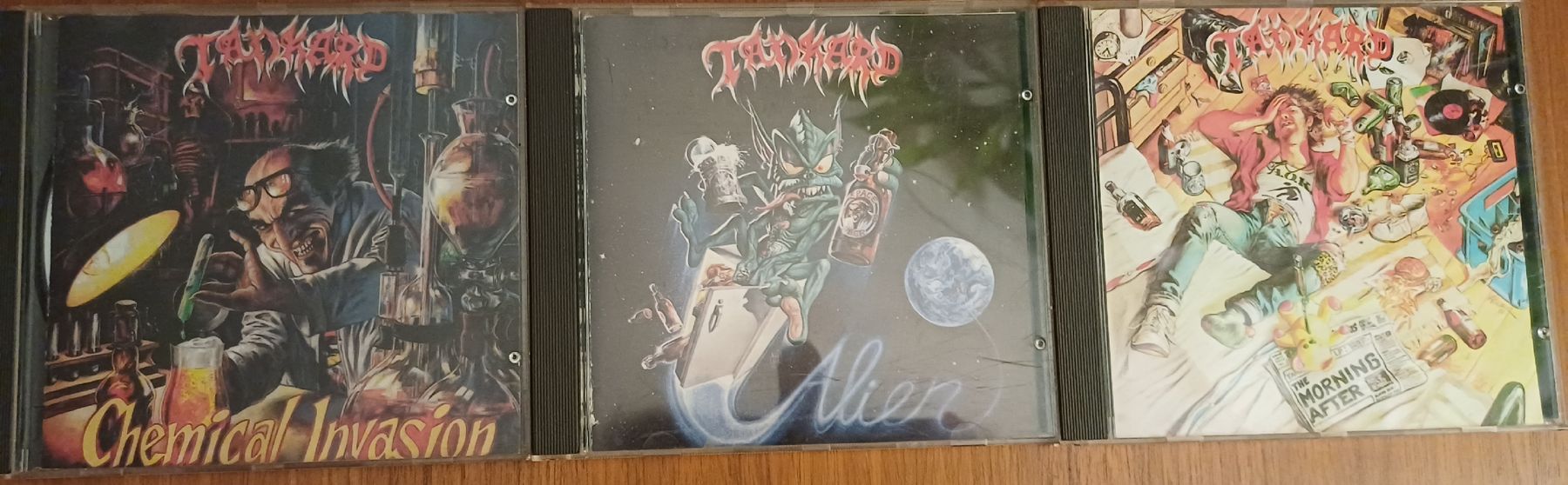 Rarität: Tankard, orig. erste drei CD, 1988/89. Speed Metal (Gebraucht ...