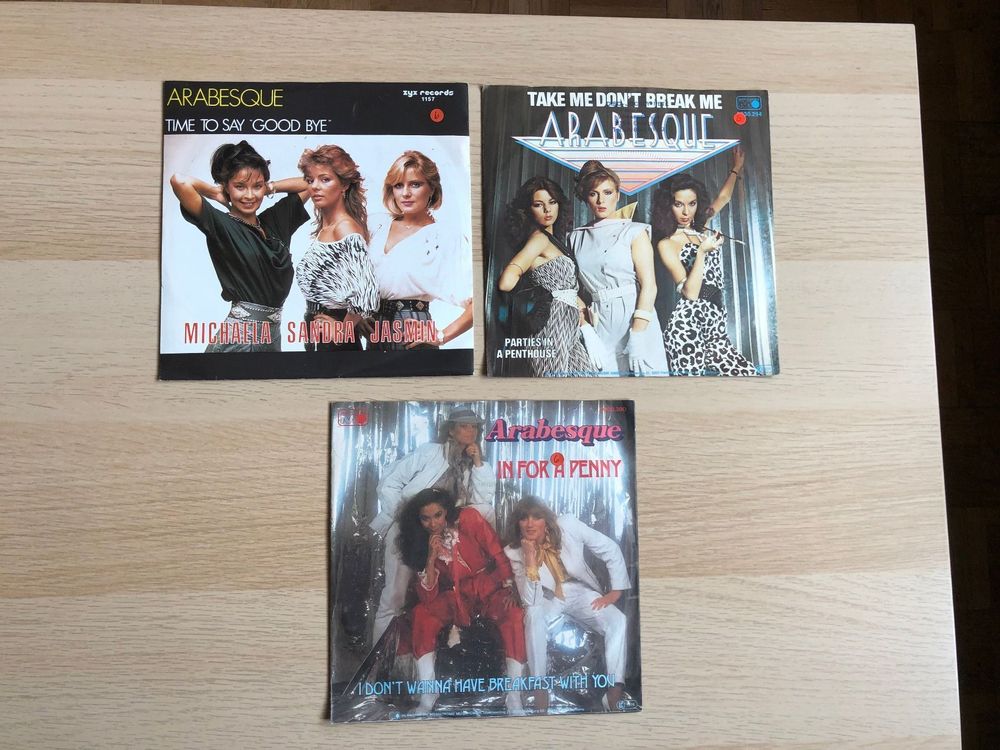 ARABESQUE SANDRA Single Sammlung (Gebraucht) in Basel für CHF 9.9 – mit Lieferung auf Ricardo kaufen