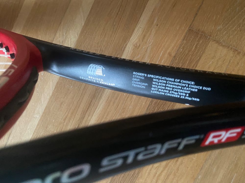 Wilson Pro Staff RF97 - signature Roger Federer (Gebraucht) in Attalens ...