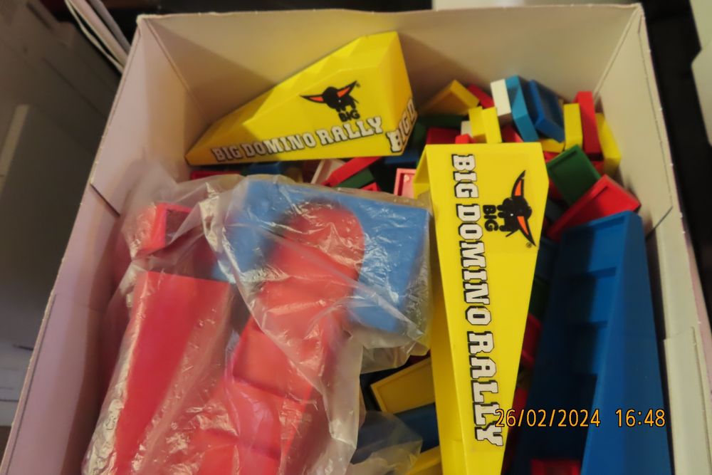 Big Domino Rally, Spielzeug mit enorm vielen Teilen (Hartpl (Gebraucht ...