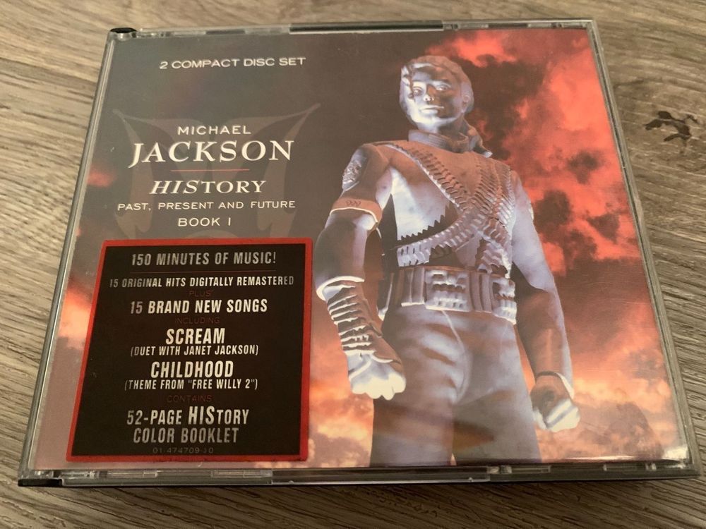 Michael Jackson History 2 CD Box (Gebraucht) in THERWIL für CHF 1 – mit ...