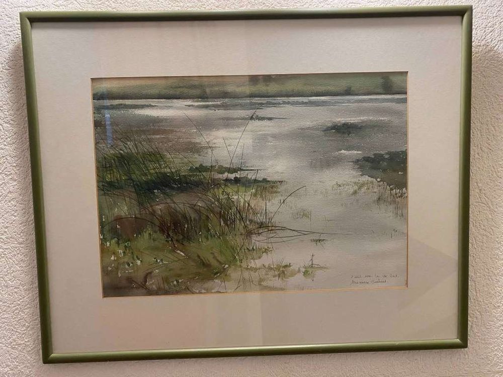Peinture original "Lac de Bret" par Marianne Bosshard (Gebraucht) in Hermenches für CHF 30 – mit ...