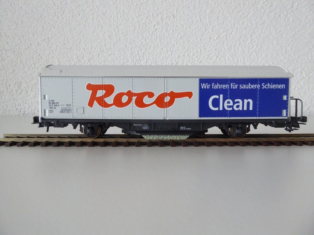 ROCO-Clean Schienenreinigungswagen | Kaufen auf Ricardo