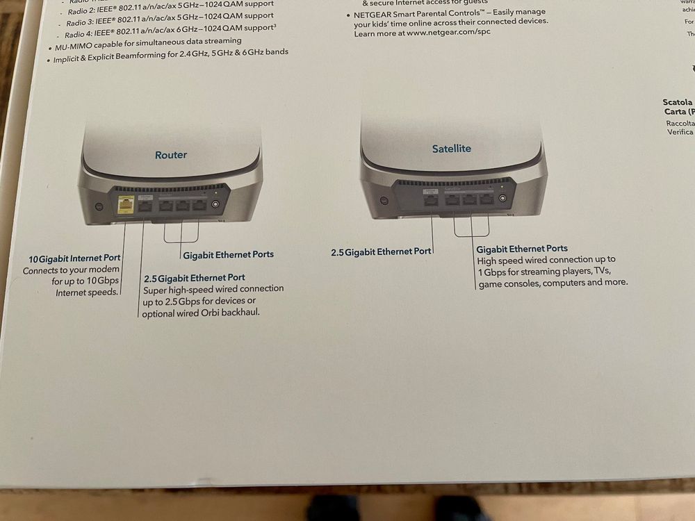 NETGEAR Orbi Mesh-Sys. RBKE962-100EUS WI FI 6E (2024) (Gebraucht) in ...